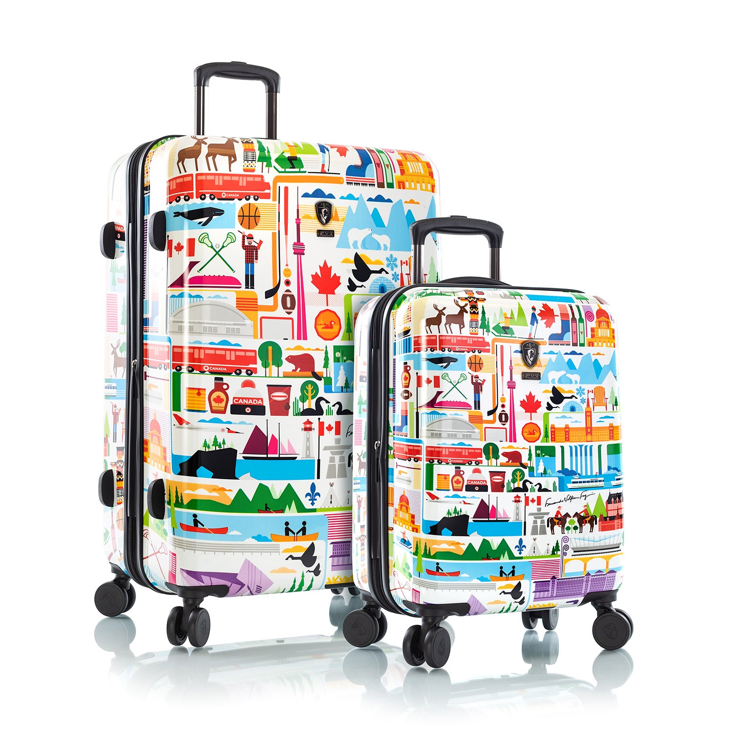 Fernando By Heys Fvt Canada Ii 2 Piece Luggage Set 21 30